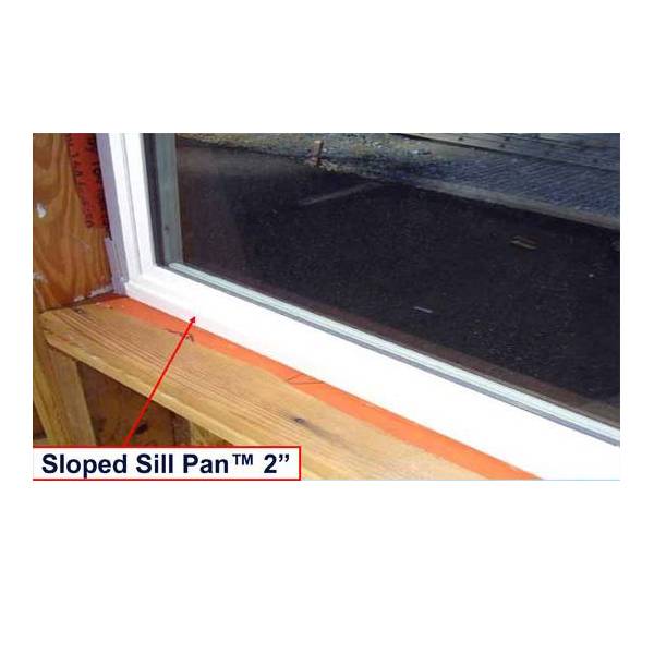 Sloped Sill Pan 3 1/4" - Rigidsillpanman